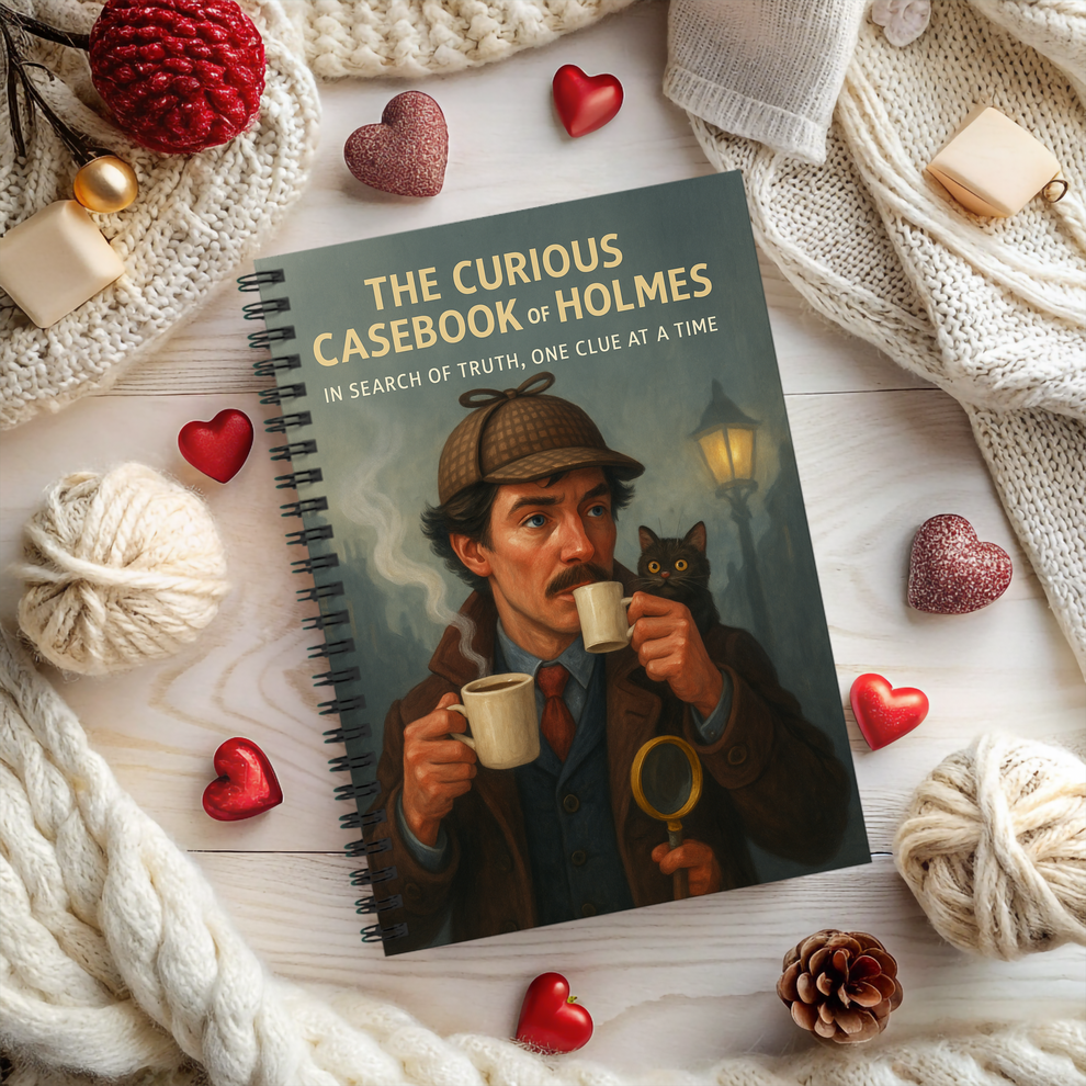 Holmes-Inspired Mystery Notebook – Bhootiya